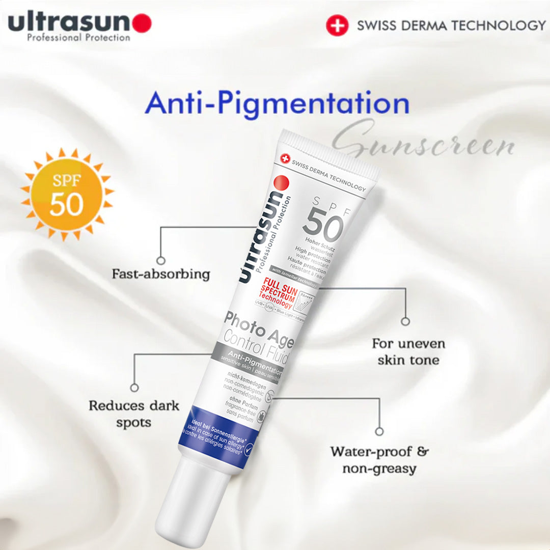 Ultrasun Photo Age Control Fluid Anti-Pigmentation Sunscreen SPF 50 PA