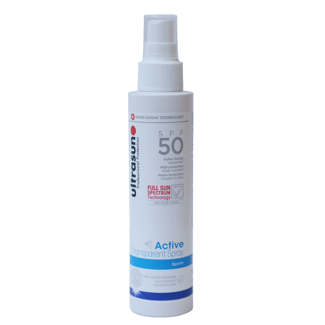Ultrasun Active Transparent Sports Spray Sunscreen SPF 50 PA++++ | 150